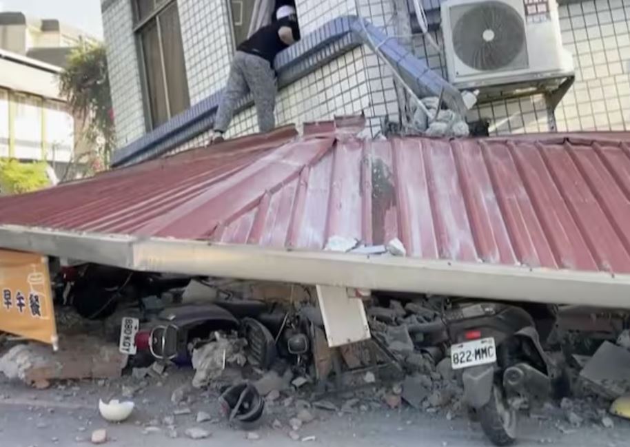 Video Derrumbes De Edificios Tras Un Fuerte Terremoto En Taiwán Al